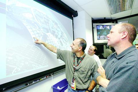 mars rover control room