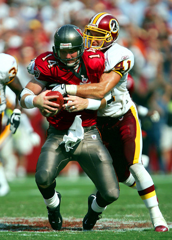 brad johnson tampa bay quarterback