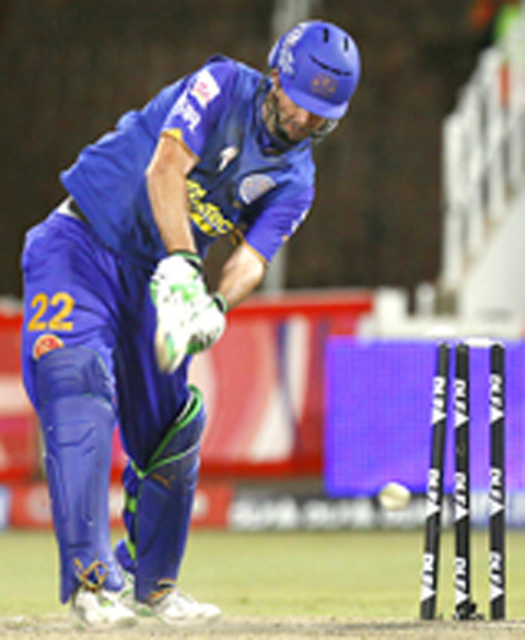 Warne praises his Royals after they just edge Indians - Taipei Times