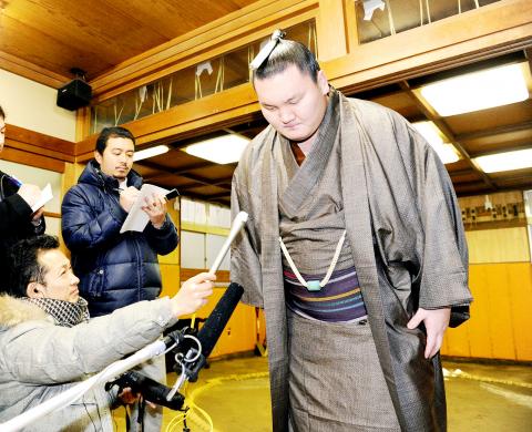 Ancient sumo grapples modern scandals - Taipei Times