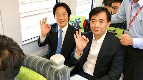 Premier takes Puyuma to boost confidence in service - Taipei Times