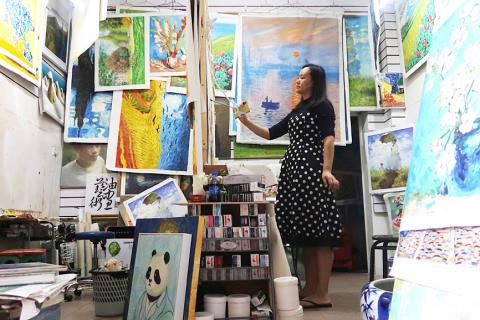 China tries to shed image as hub for art copies - Taipei Times