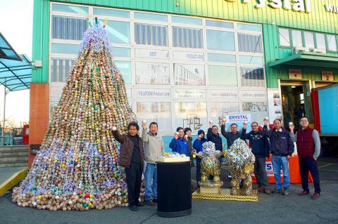 Artist’s piece to be shown in Mexico - Taipei Times