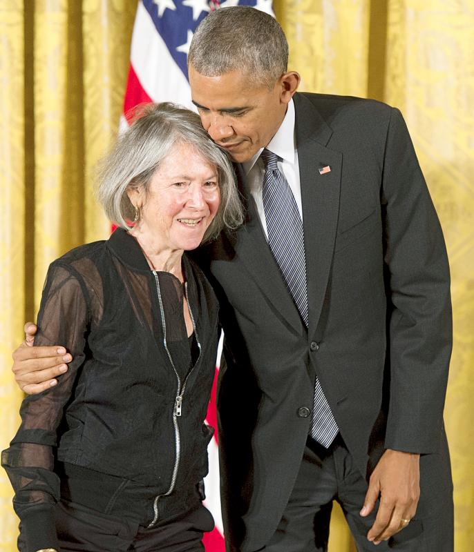 US poet Gluck wins Nobel Prize - Taipei Times
