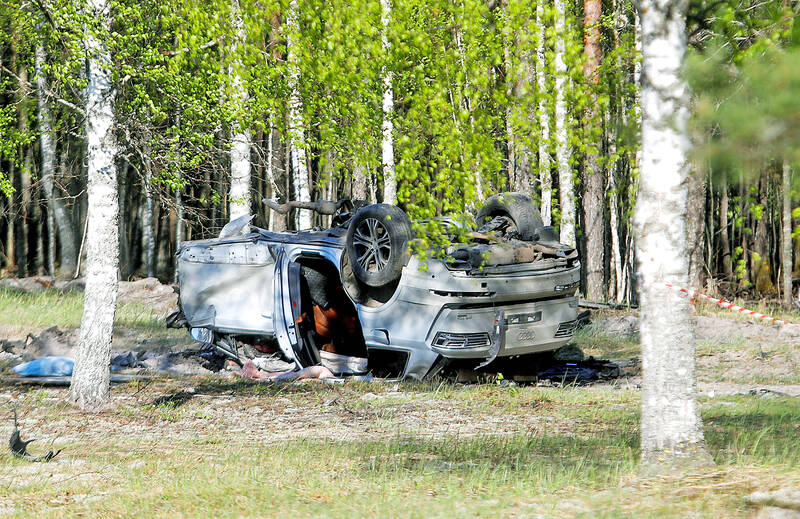 Russian nationalist describes surviving bomb attack - Taipei Times