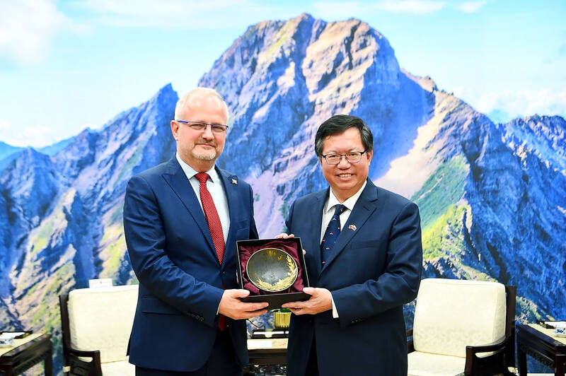 Taiwan, Slovakia ink eight MOUs: ministry - Taipei Times