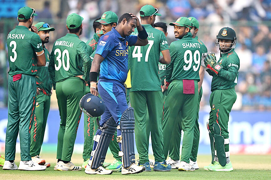 Disgruntled Mathews calls Bangladesh, Shakib ‘disgraceful’ for time out ...