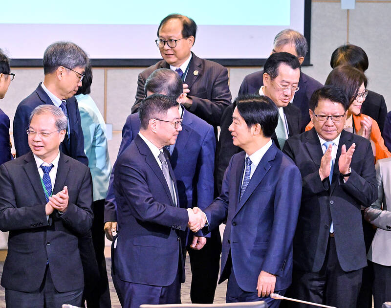 Lai urges new Cabinet to garner public support - Taipei Times