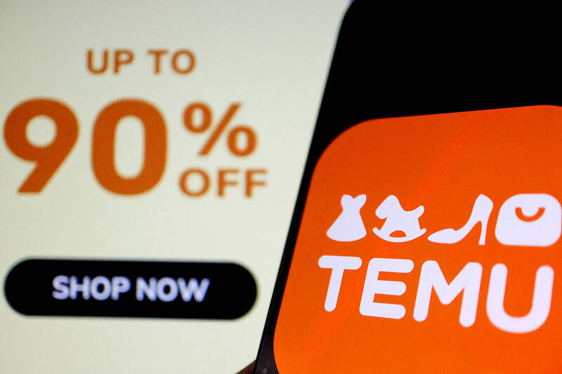Temu owner Pinduoduo triples net profit in first quarter - Taipei Times