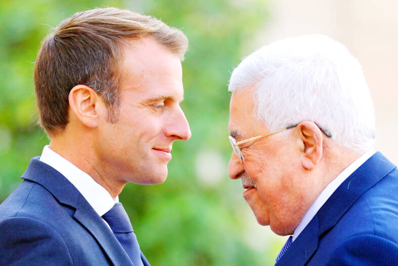 French recognition of Palestine criticized - Taipei Times