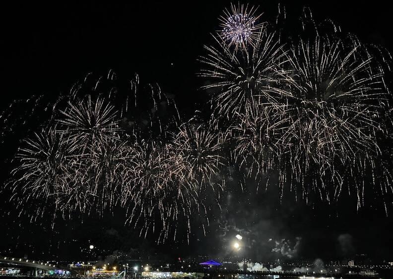 Tamsui to hold three firework shows in August - Taipei Times