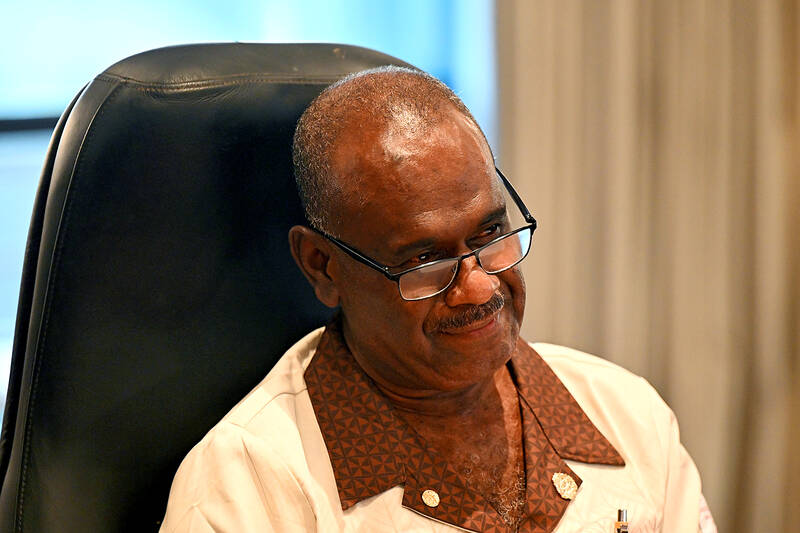 Pacific leaders meet to discuss security, climate - Taipei Times