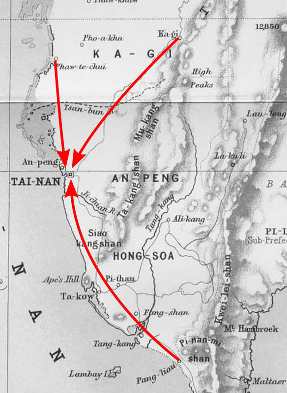 Taiwan in Time: Tainan falls: The end of the Republic of Formosa ...