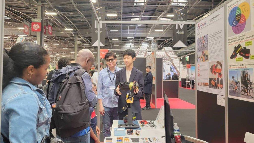 Taiwanese inventions win 11 gold medals at Paris competition - Taipei Times